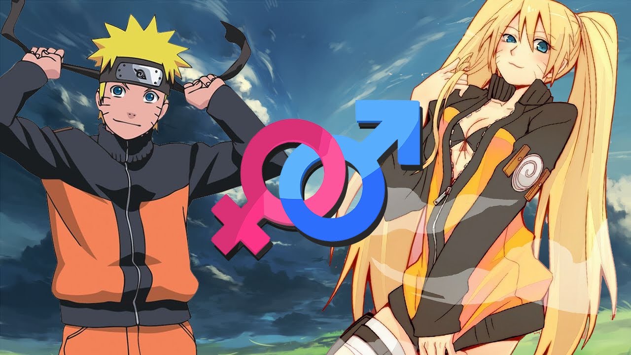 Naruto characters GENDER SWAP - YouTube