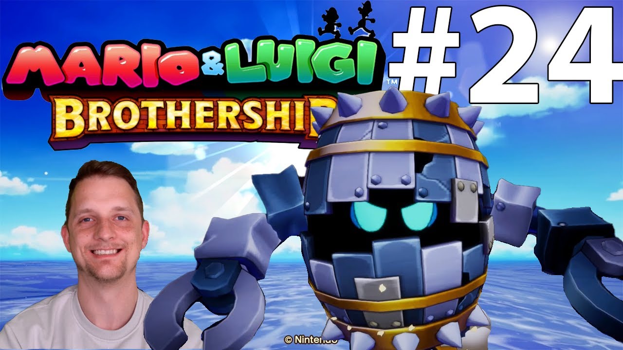 Mario and Luigi Brothership #24 - Boss of the second great lighthouse ...