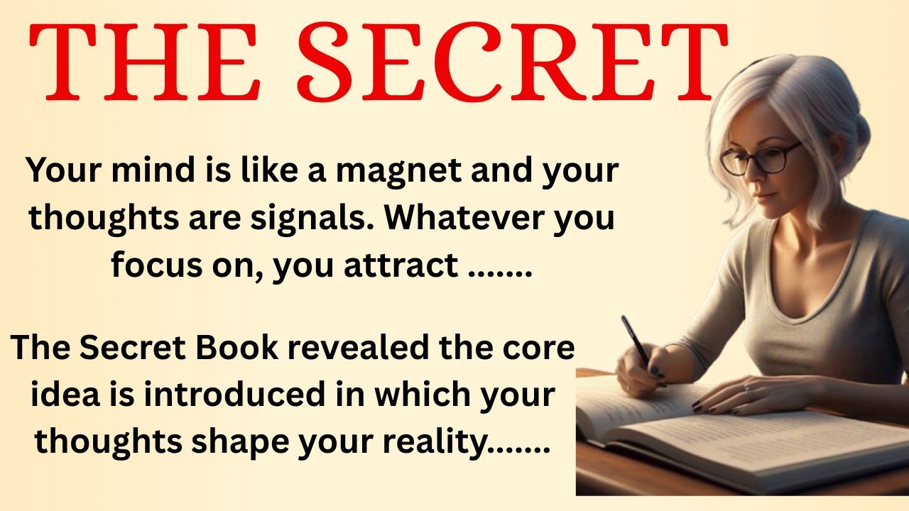 Summary of The Secret Book || Audiobook|| English Listening Practice ...
