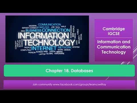 Database | DBMS |Database Management Systems | IGCSE | AS Information ...