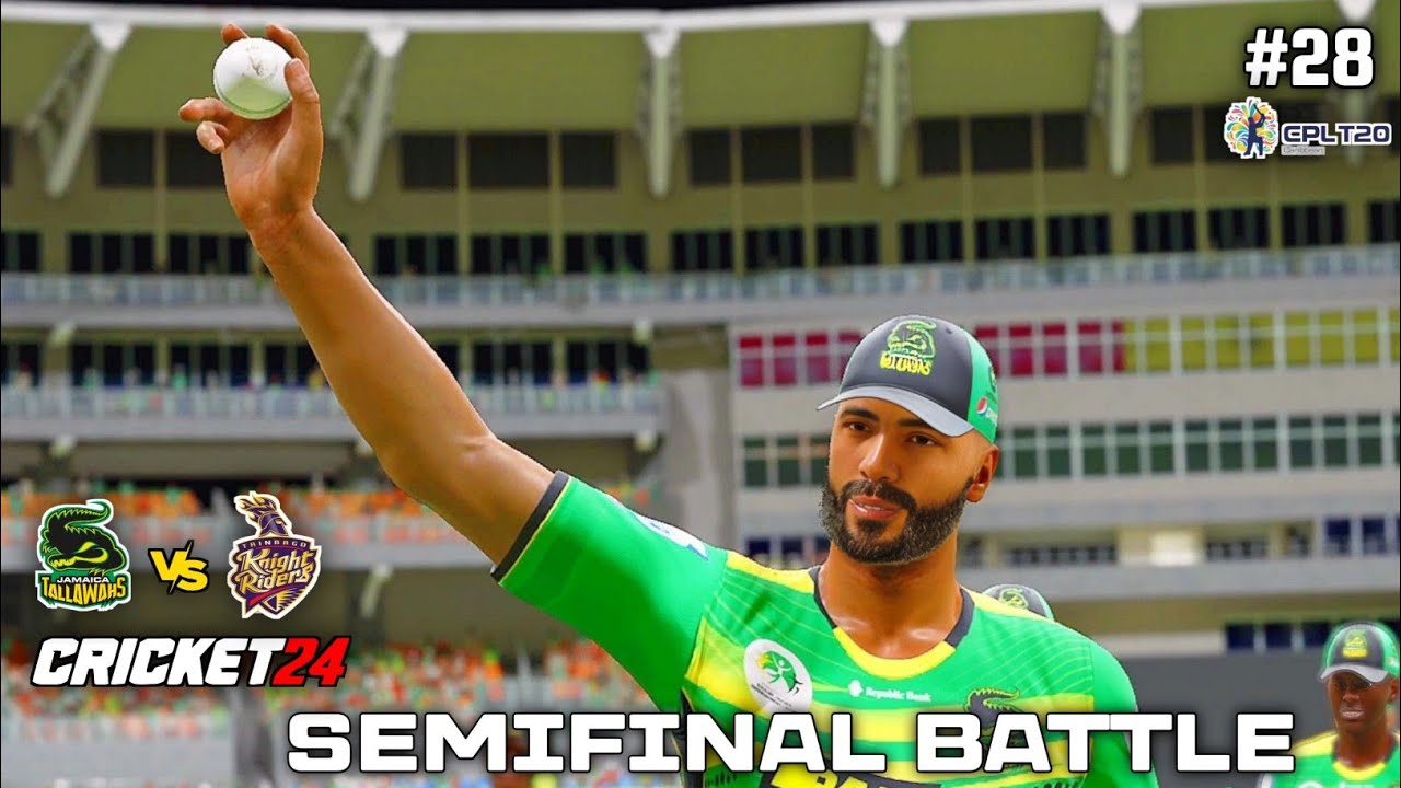 Mohammad Amir Bowling Supremacy in CPL Semifinal - Cricket 24 Career ...
