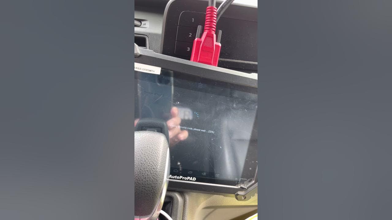 Programming a new key fob 2020 Ford Transit - YouTube