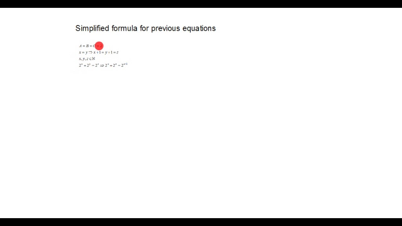 Simple examples of Beals conjecture - YouTube