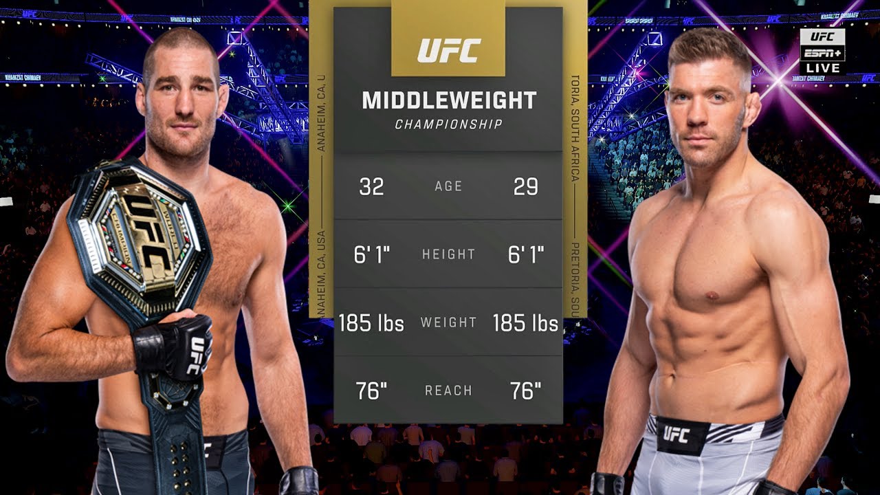 UFC 297: Sean Strickland vs. Dricus Du Plessis Full Fight - YouTube
