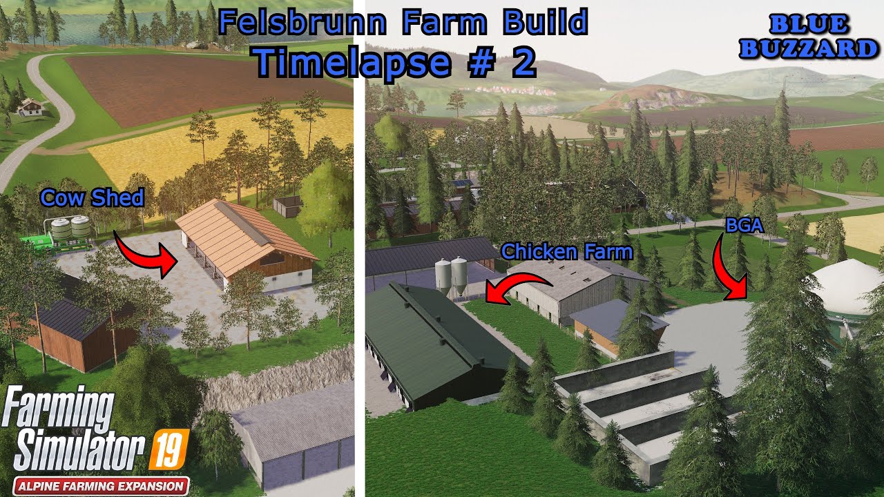 FS19 - Farm Build On Felsburnn - EP2 - YouTube