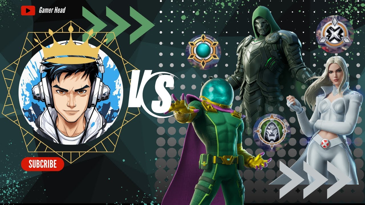 Gamer Head VS MYSTERIO, EMMA FORST, DOCTOR DOOM And Using There Powers ...