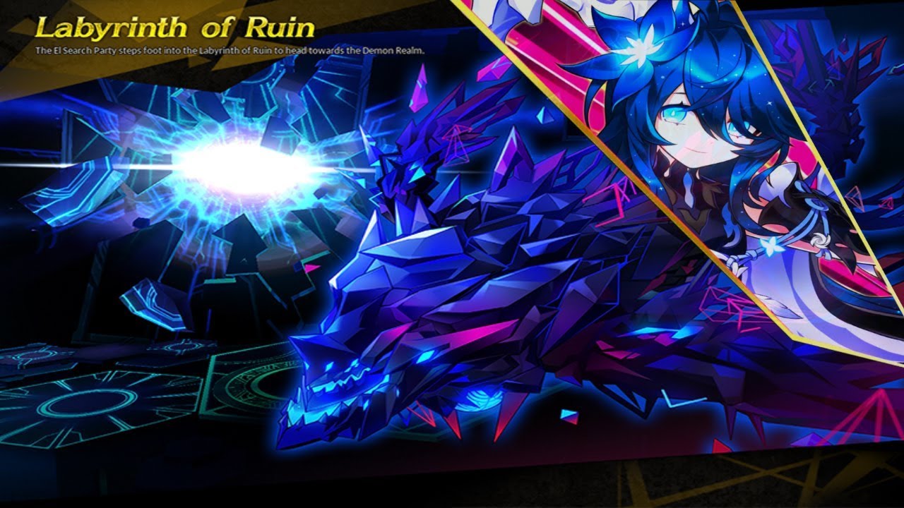 [Elsword INT] Nisha Labyrinth - Labyrinth of Ruin - YouTube