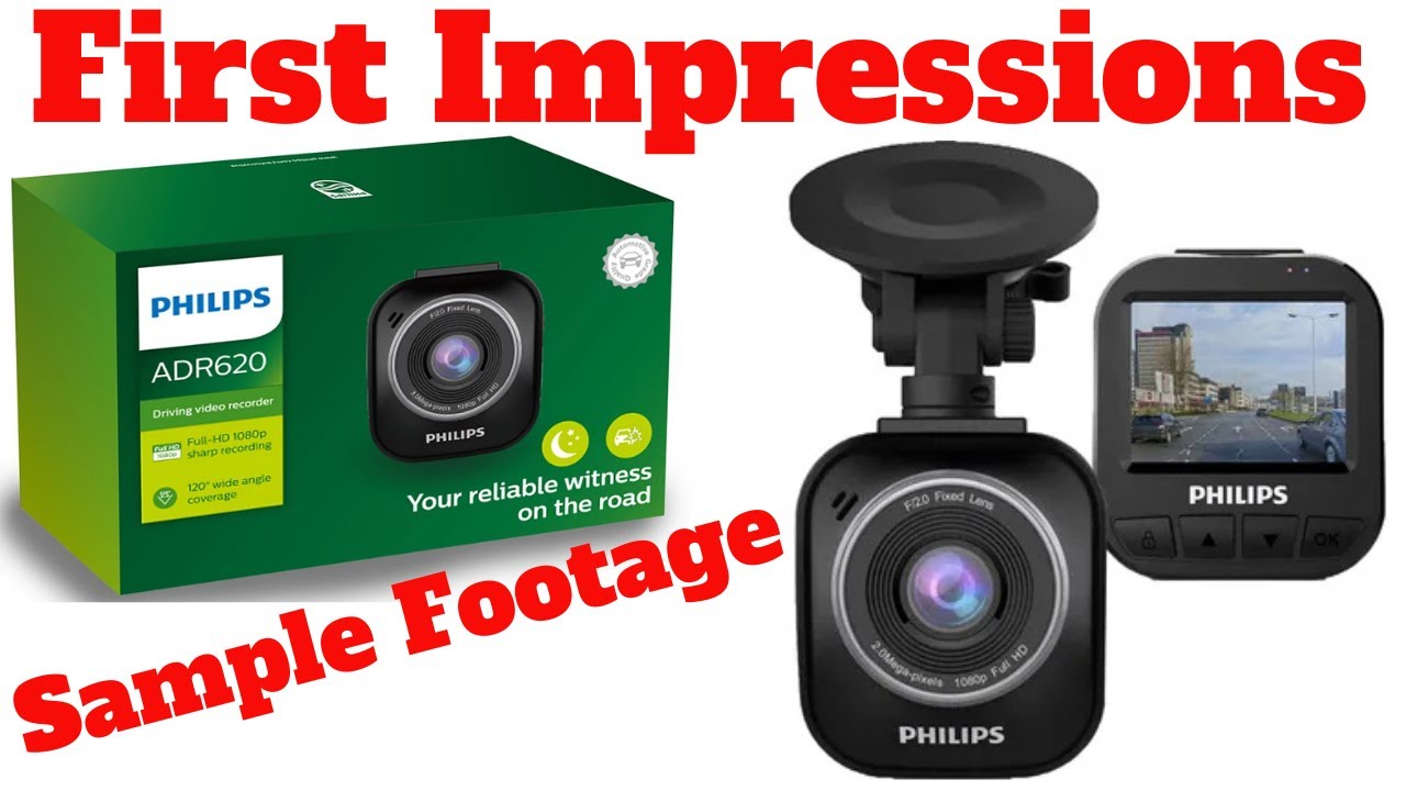 Phillips ADR620 Dash Camera - First Impressions - Sample Footage - YouTube