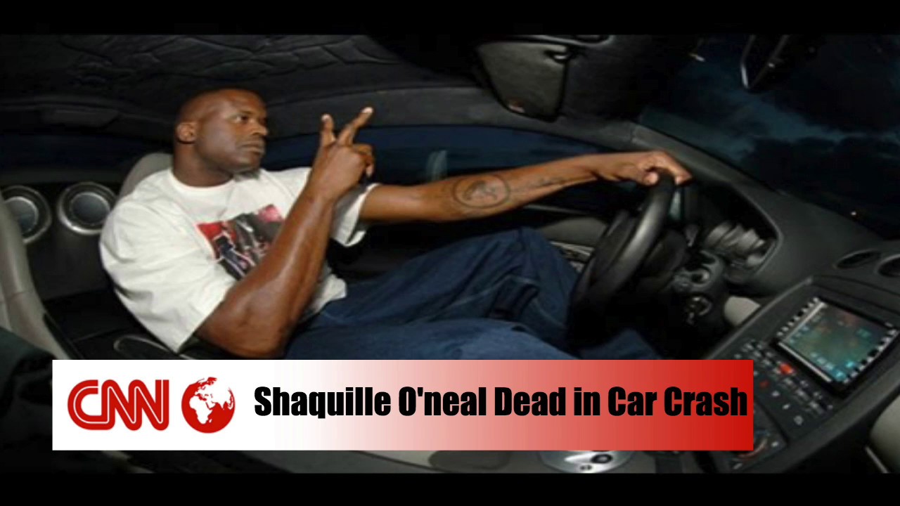 SHAQ DEAD IN CAR CRASH?! - YouTube