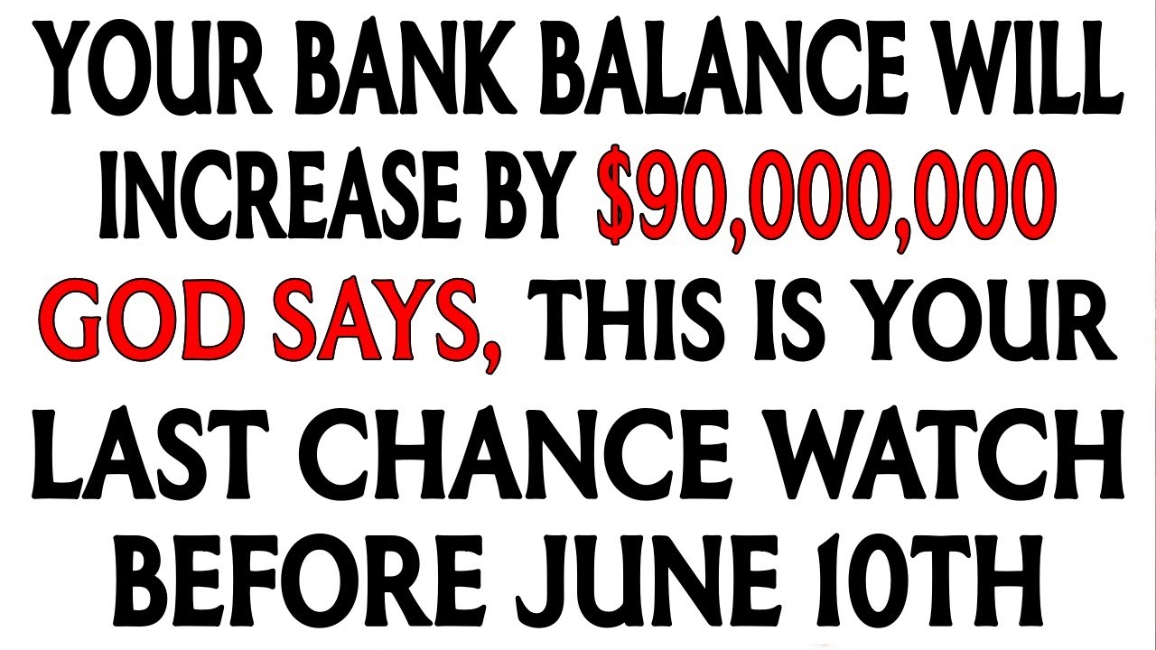 God Message To you bank balance will be change | God Message Today ...