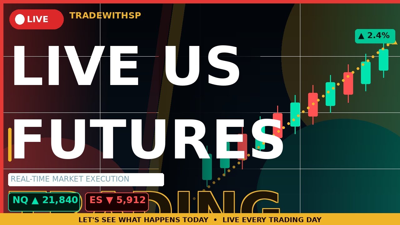 🔴 Live US Futures Trading — Let’s See What Happens Today - YouTube
