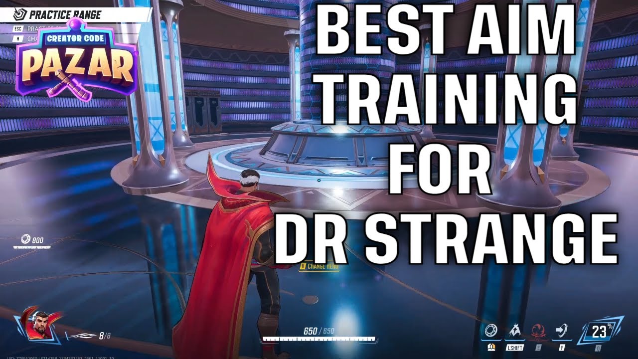 How to Aim Train and Practice Dr Strange on Marvel Rivals Quick Guide ...