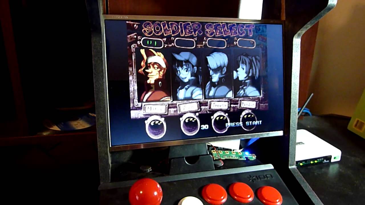 iCade modification - work in progress - YouTube
