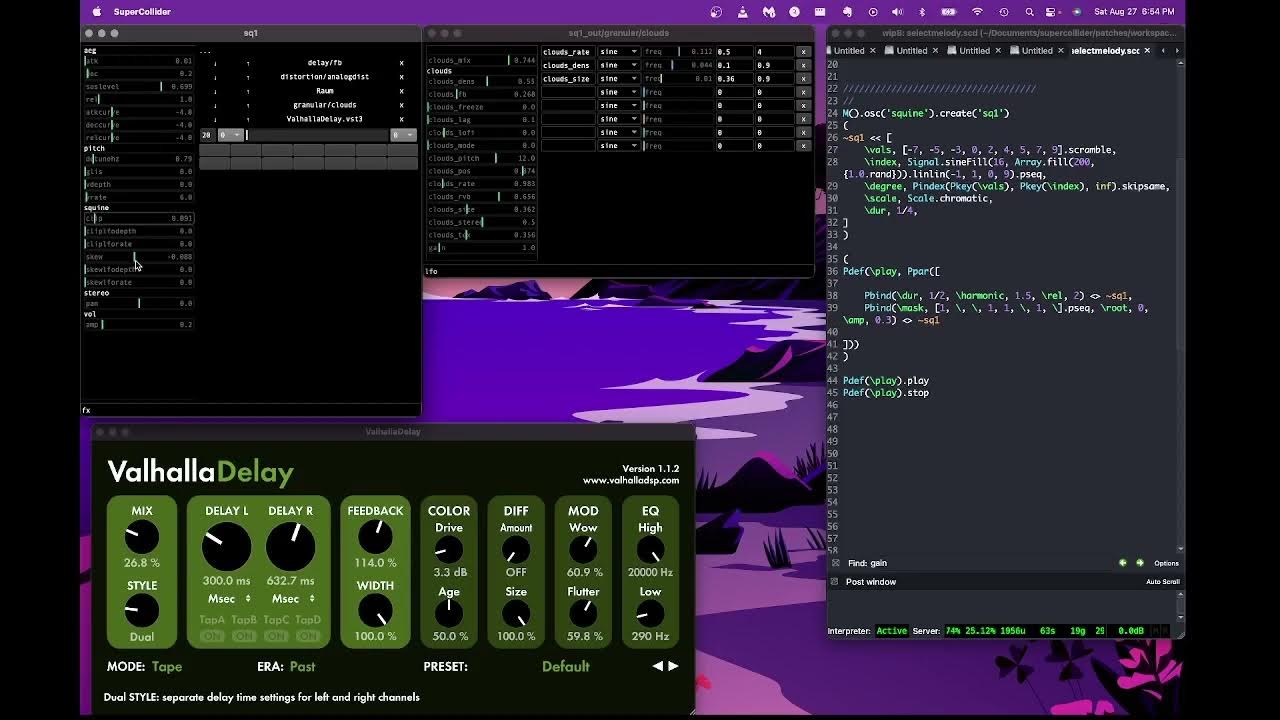 20220827 [SuperCollider] - YouTube