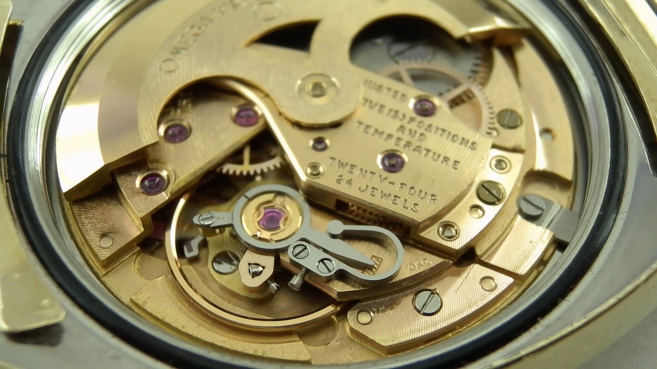 Vintage Omega constellation watch movement cal.751 Running,รับซ่อม ...