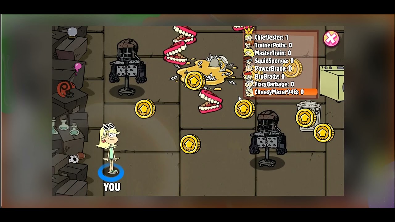 The Loud House: Survival Of The Loudest With Leni Loud (Game 5) - YouTube