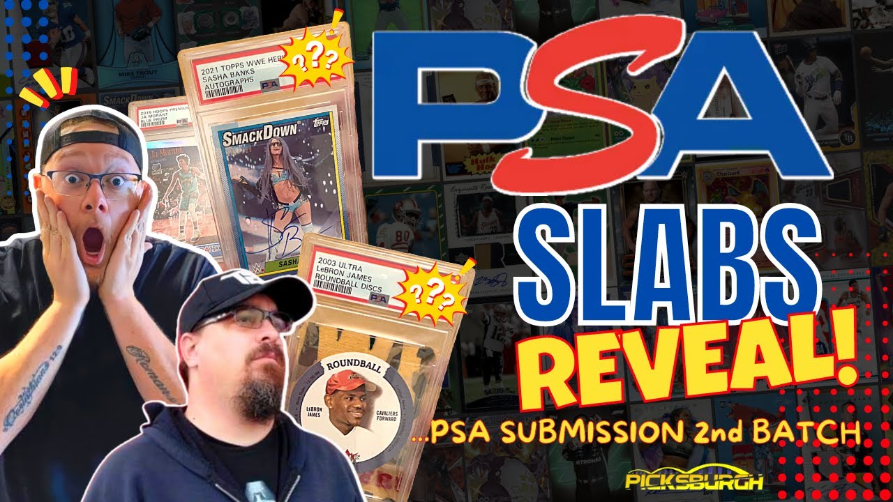 PSA Submission Reveal 2nd Batch! | 11 Slab Graded Sports Cards ...