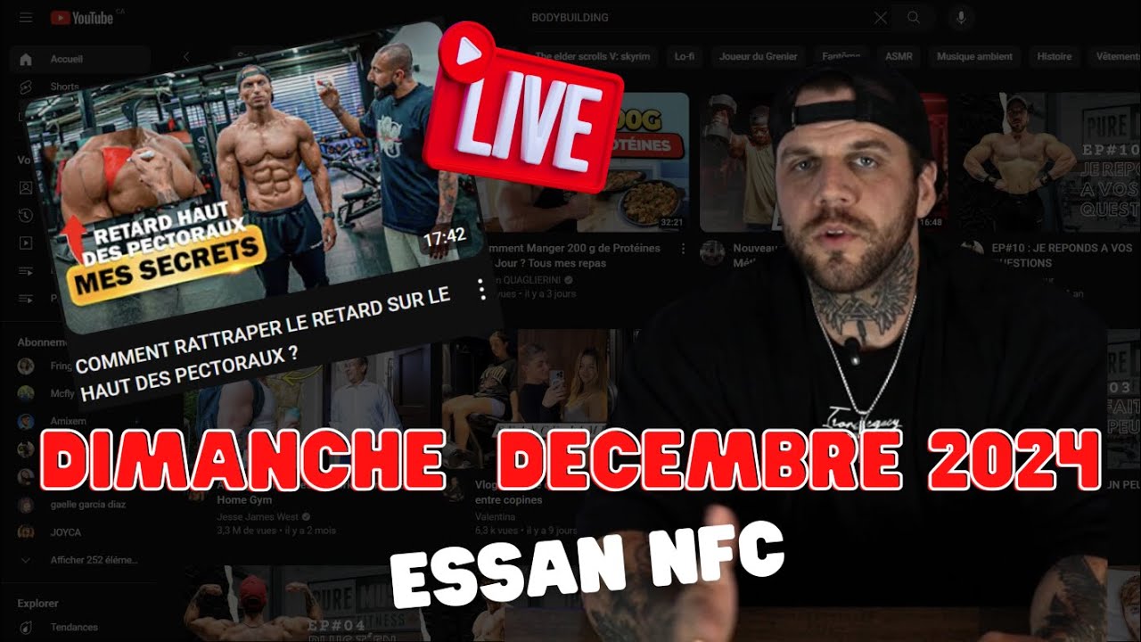 LIVE 08/12/2024 : ESSAN NFC - YouTube