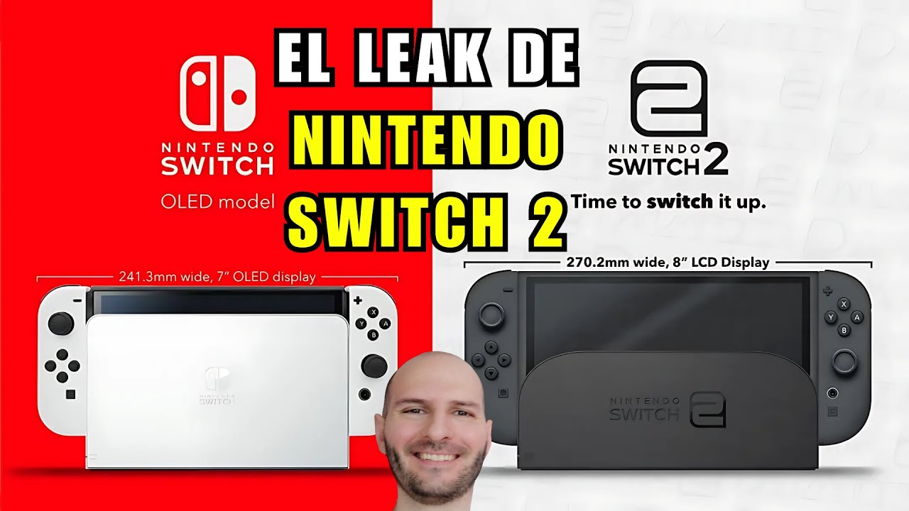 FILTRACIÓN MASIVA DE NINTENDO SWITCH 2!!! - Sasel - videojuegos ...