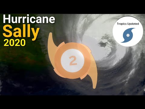 The track of Hurricane Sally (2020) - YouTube