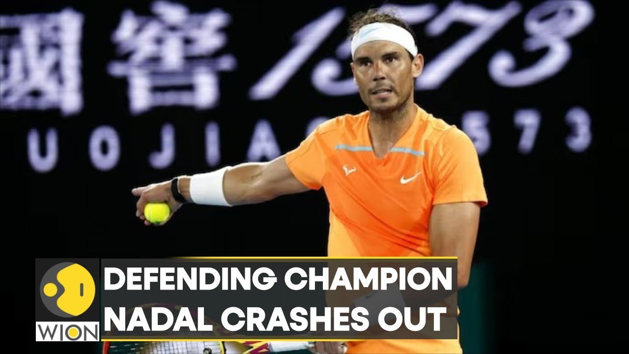 Defending champion and top seed Rafael Nadal crashes out of the ...