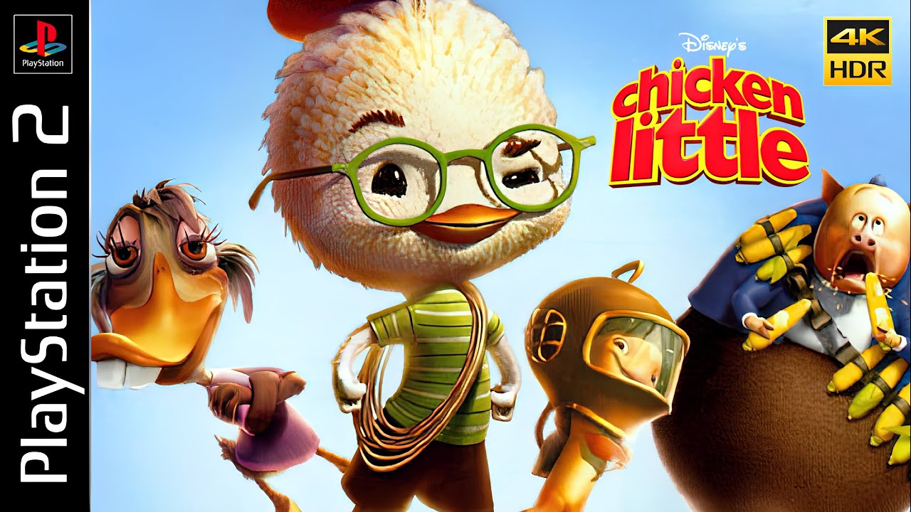 Disney's Chicken Little 100% Full Game 4K 60FPS | Longplay PS2 - YouTube