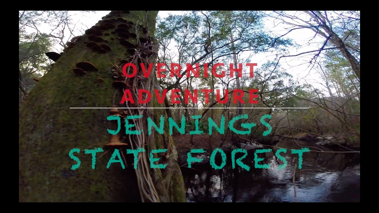 Overnight Adventure || Jennings State Forest - YouTube