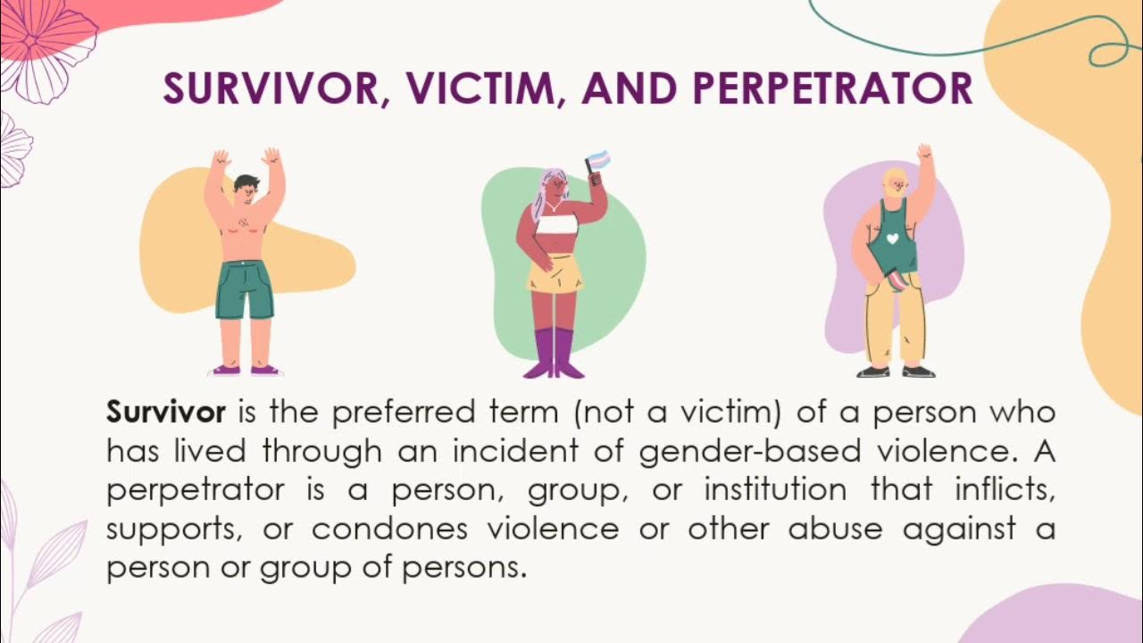 GENDER-BASED VIOLENCE: SURVIVOR VICTIM, PERPETRATOR, AND HUMAN RIGHTS ...