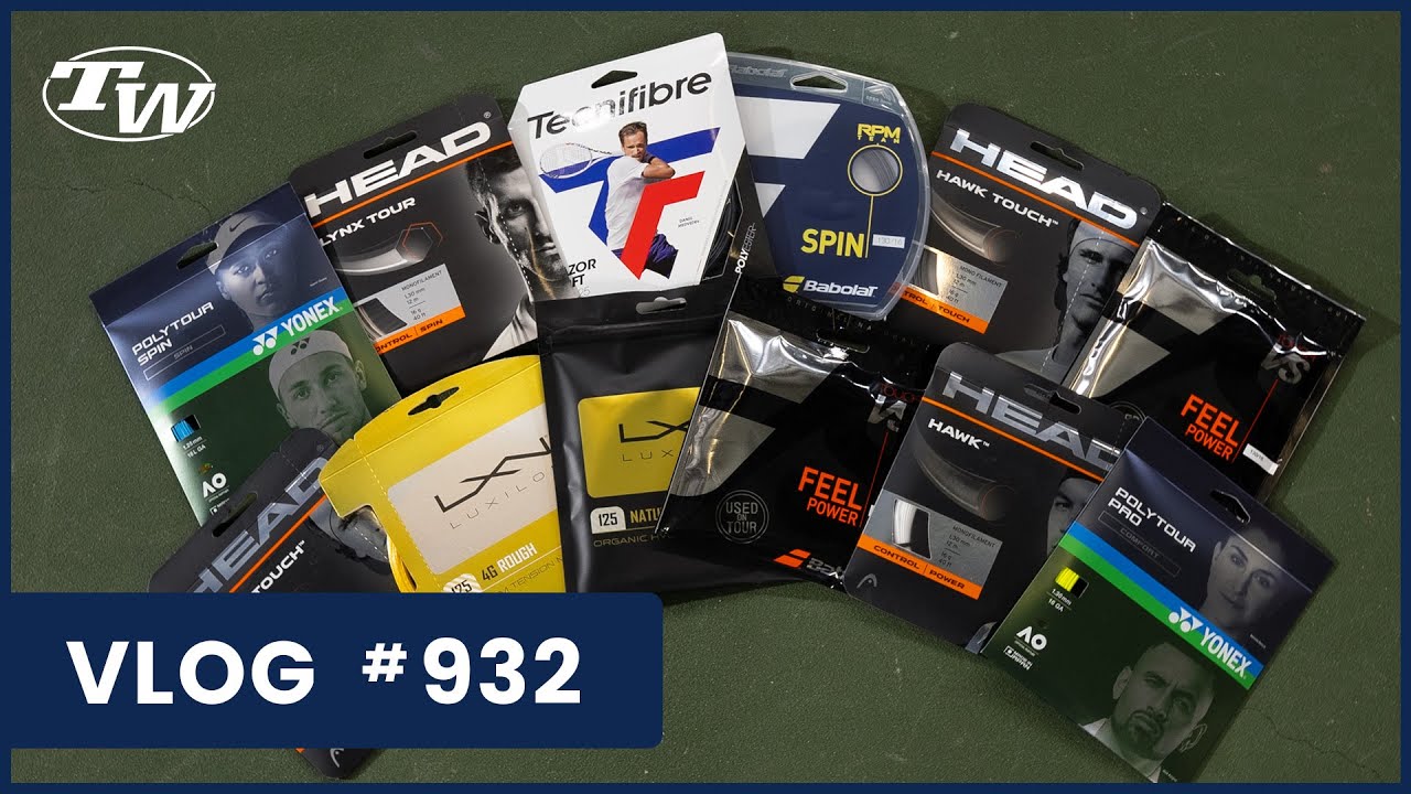 Strings used by pros at the ATP Tour Finals (Sinner, Alcaraz, Ruud ...