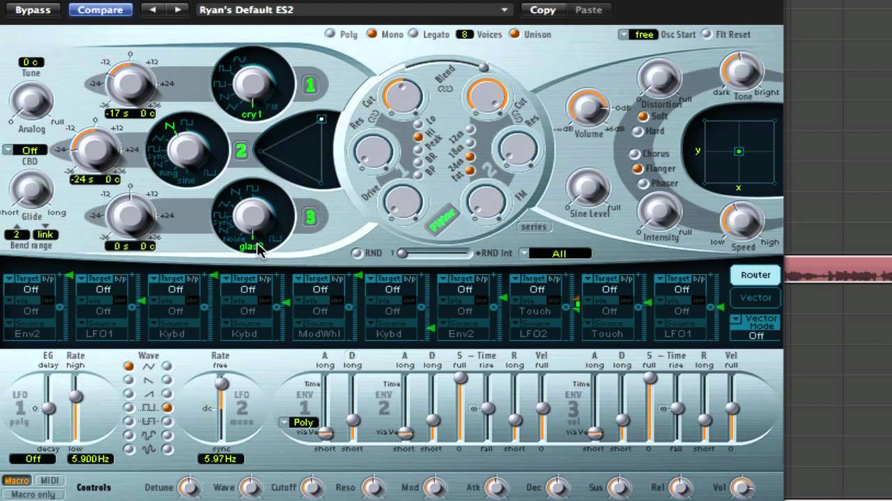 How To Make An Electro/Progressive Lead With the ES2 In Logic - YouTube