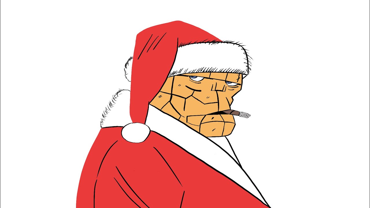 Benn Grimm(The Thing)Fantastic 4 Digital Drawing! - YouTube