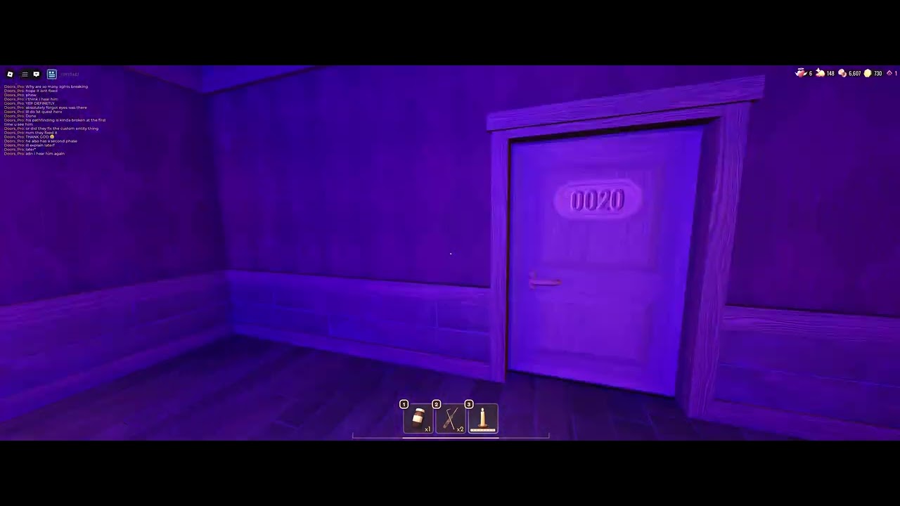 Doing the Stalker Challenge in Doors - YouTube