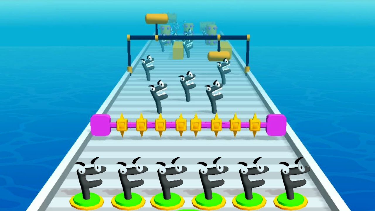 ALPHABET RUN LETTER GO ALL LEVELS GAMEPLAY WALKTHROUGH PART 18 - YouTube