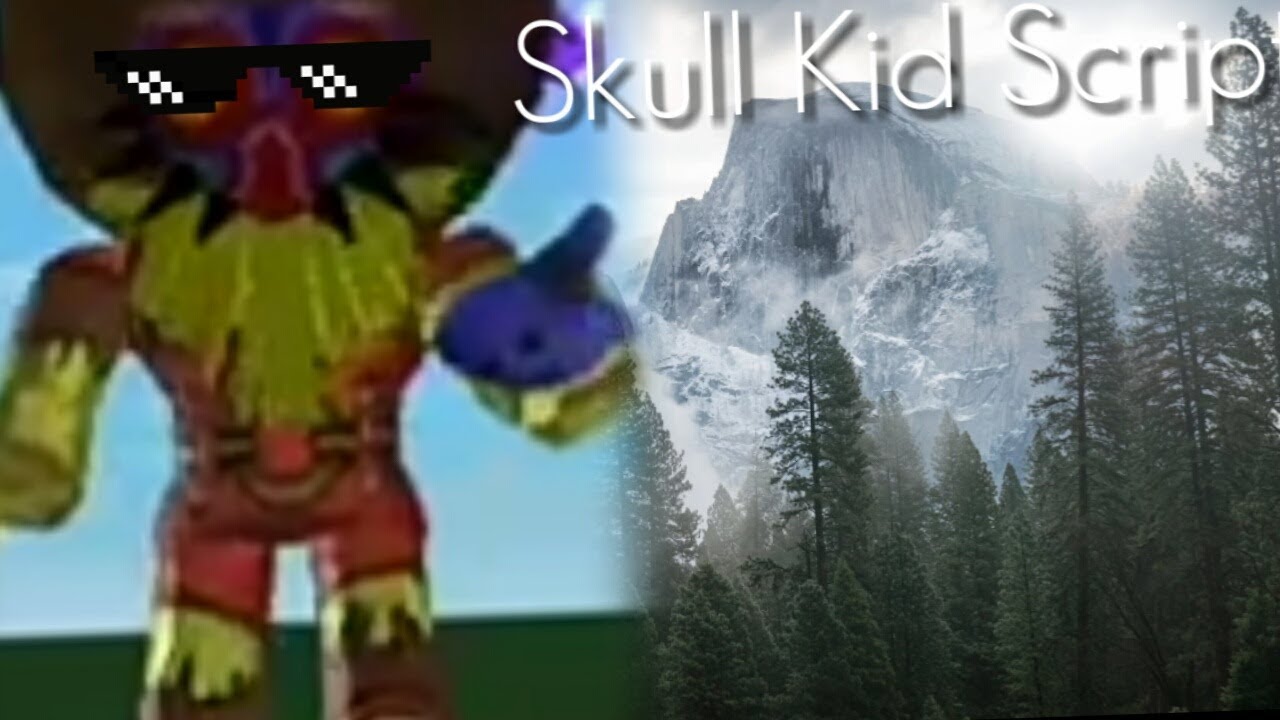 Roblox Skull Kid Script - YouTube