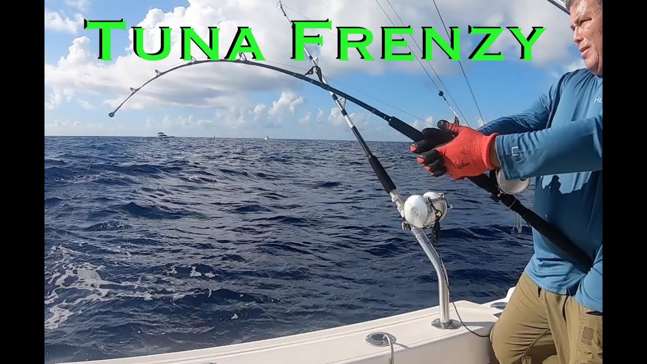 Yellow Fin Frenzy | Offshore Tuna Fishing Hawaii - YouTube