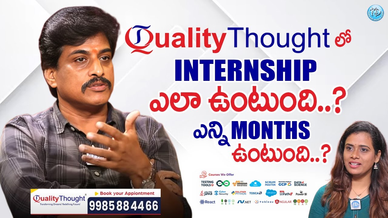 Quality Thought – No.1 Best Software Training Institute in Hyderabad ...