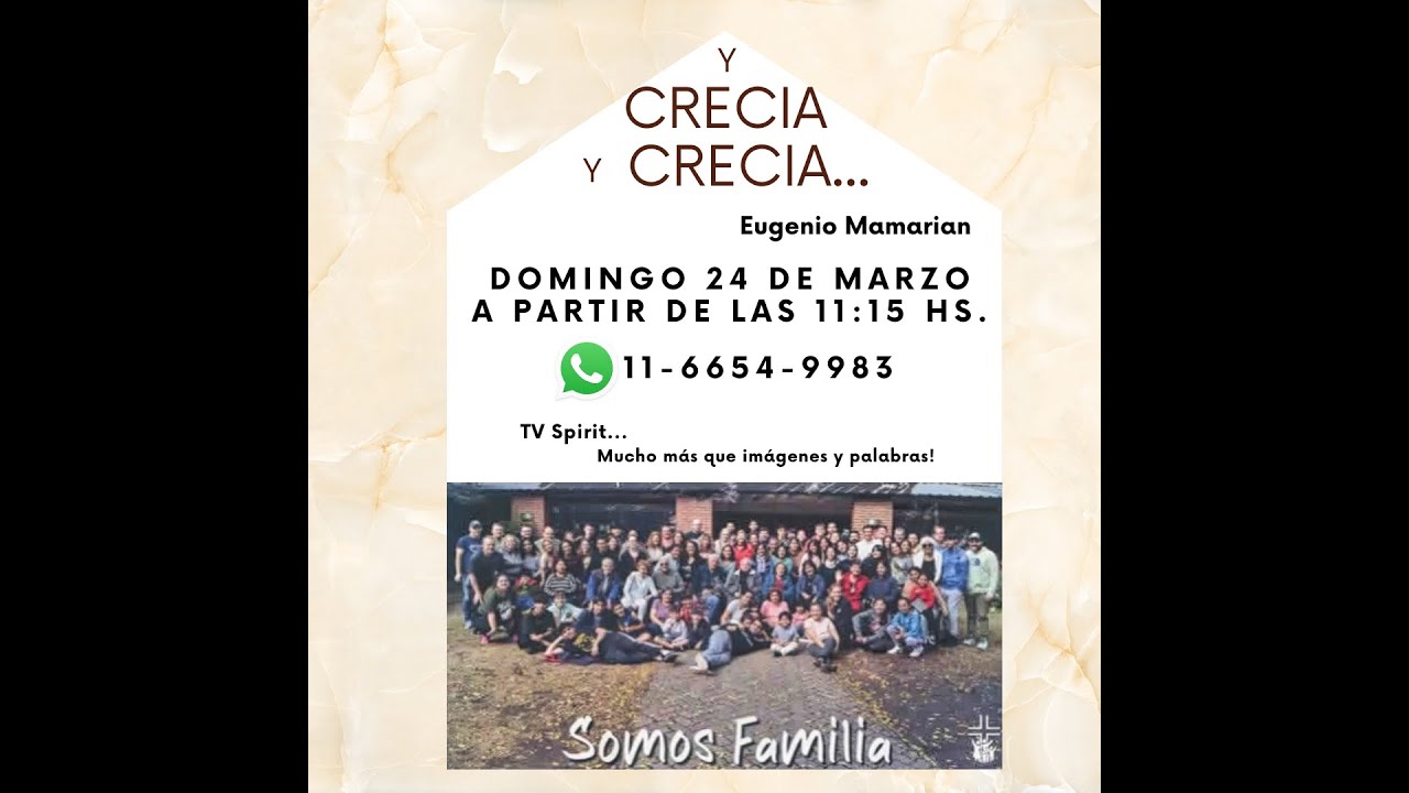 Y la Familia. Crecia y Crecia. - YouTube