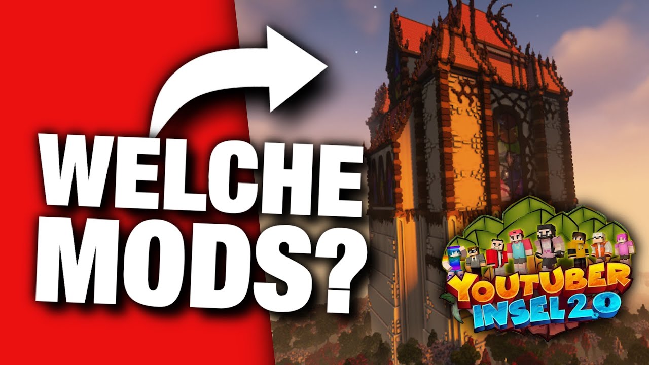 Welche Mods hat die YouTuber Insel 2? - YouTube