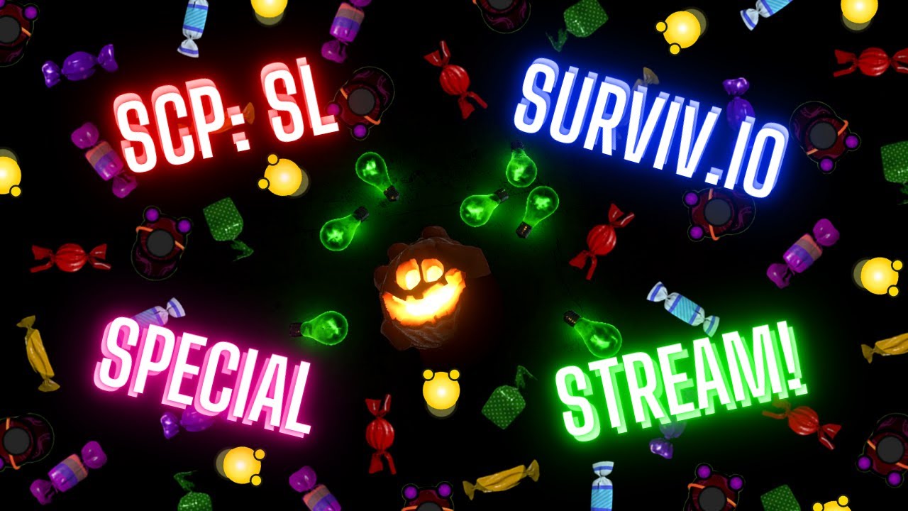 The ULTIMATE SPOOKTOBER SPECIAL, SCP: Secret Laboratory And Surviv.io ...