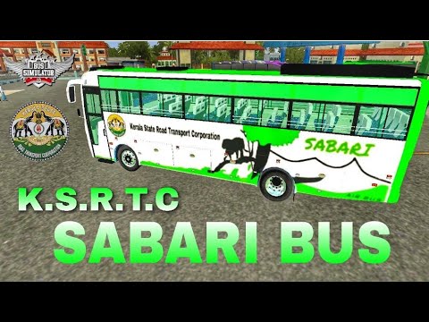 🔴 K.S.R.T.C SABARI BUS 🔴 | Download in link | Bus Simulator Indonesia ...