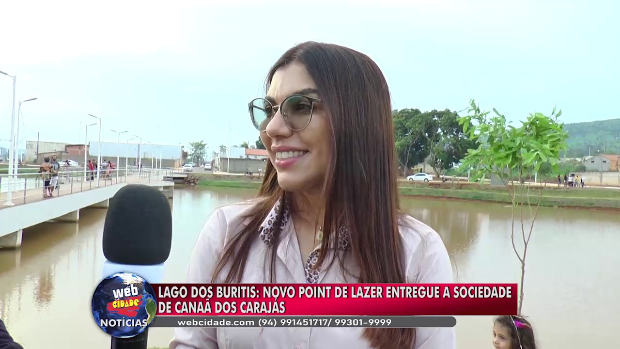 #WEBCIDADE / LAGO DOS BURITIS NOVO POINT DE LAZER ENTREGUE A SOCIEDADE ...