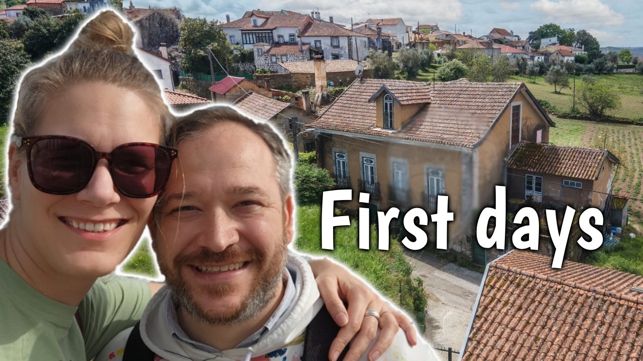 Our first 72 hours on the Portugal Homestead - YouTube