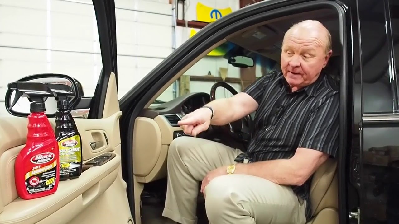 Black Magic Pro Shine Protectant - Larry Mac - YouTube