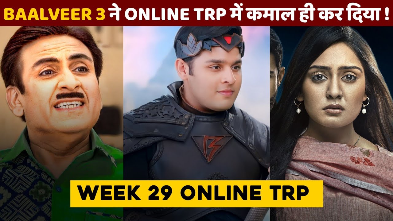 Sony Sab Week 29 ONLINE TRP | Baalveer 3 | TMKOC | Vanshaj - YouTube