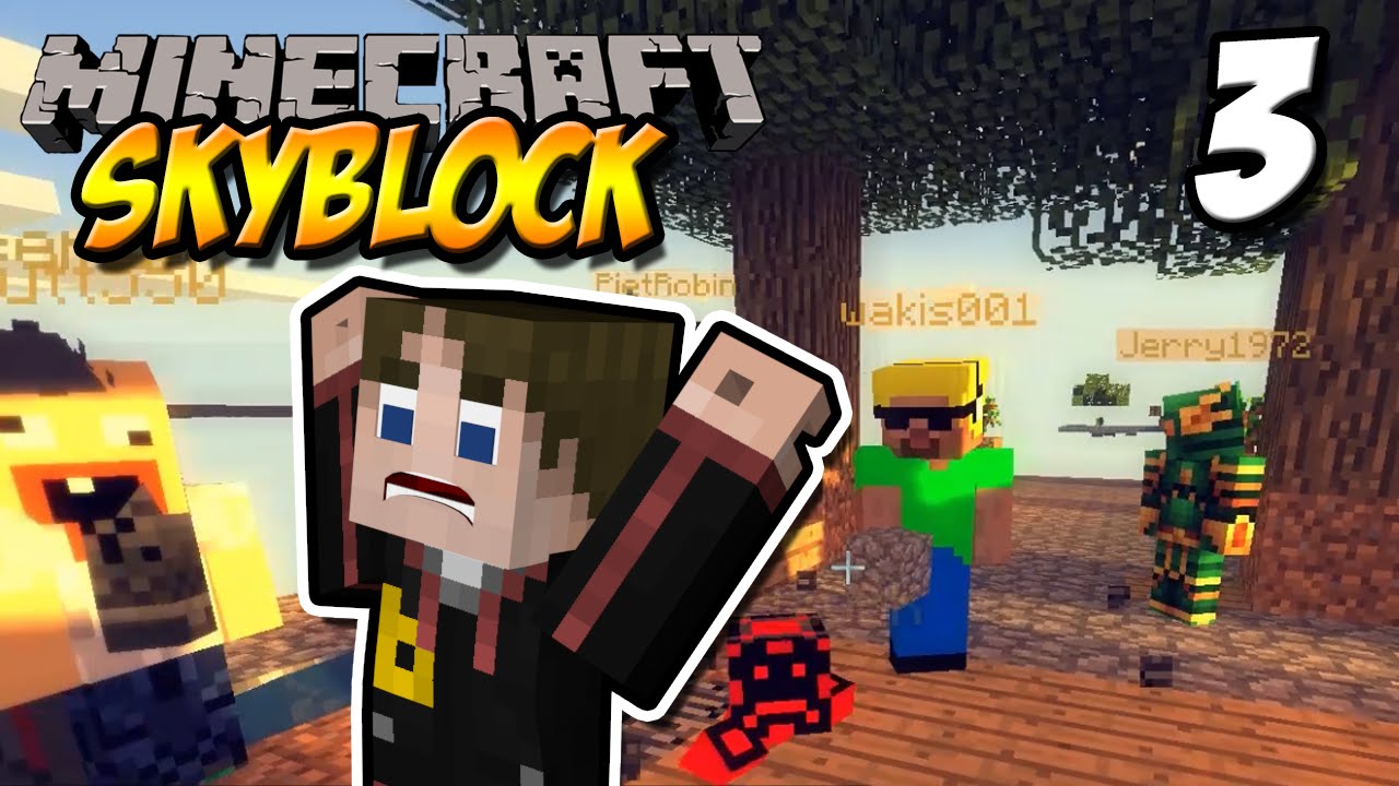 MEIN SHADER & VIELE BESUCHER | Minecraft SKYBLOCK #3 | baastiZockt ...