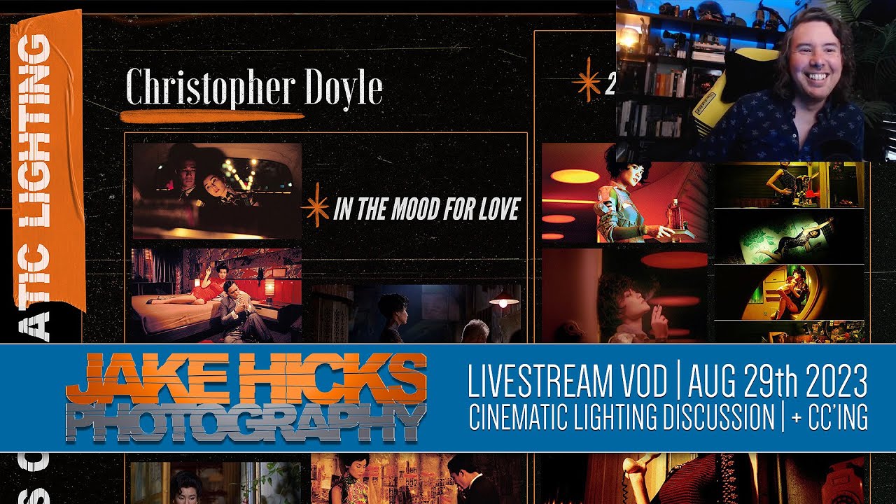 Facebook Livestream VoD - August 29th 2023 JHP - Cinematic Lighting & CC'ing Your Work - YouTube