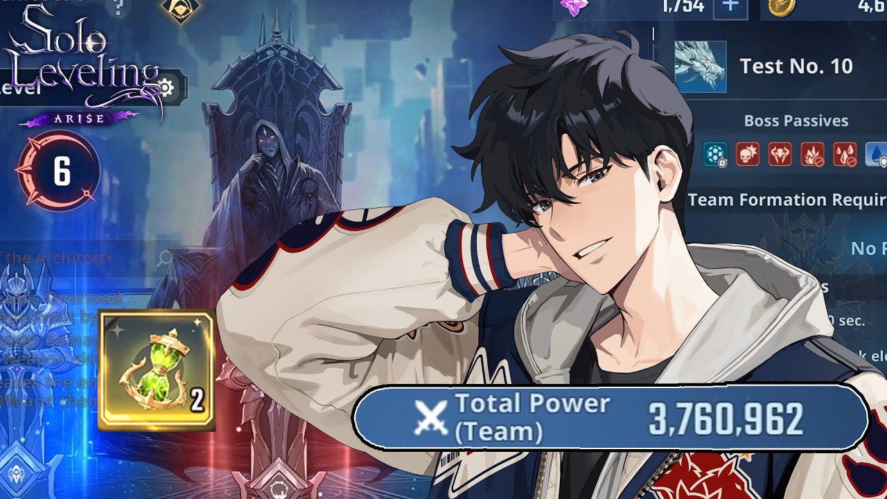 Solo Leveling Arise : ( Kaisellin ) The Architect's Test No.10 Trials ...