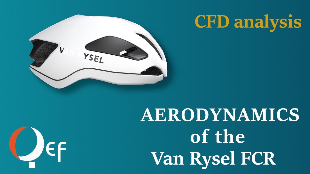 CFD Analysis of the Van Rysel FCR Aero Helmet - YouTube