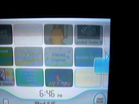 How to move channels on your wii - YouTube