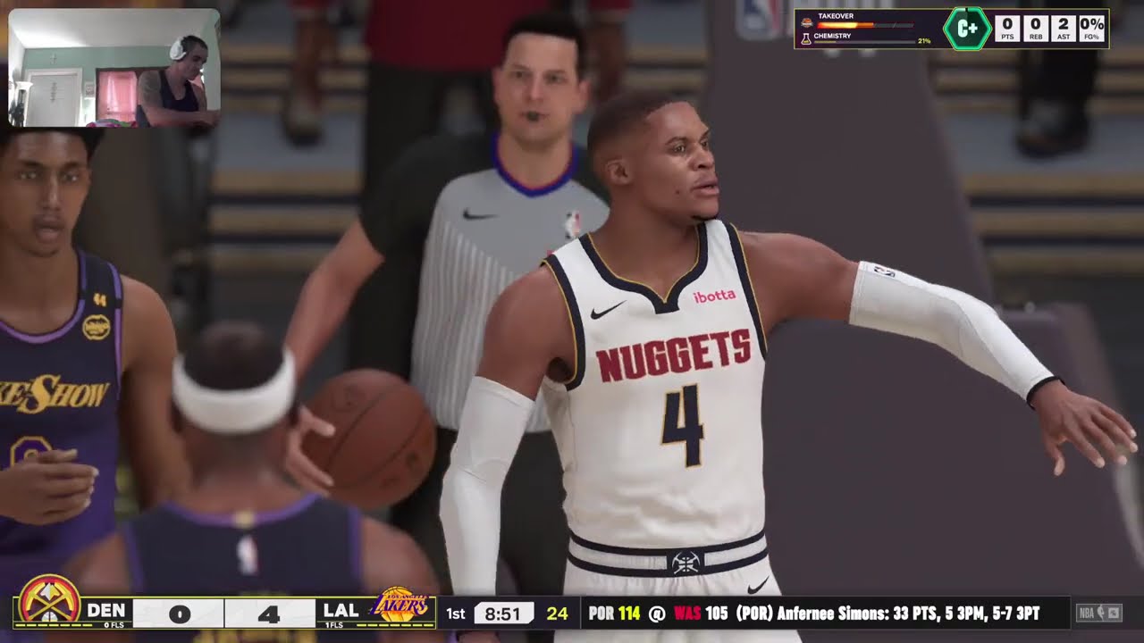 NBA 2K25 REBIRTH MyCAREER YR 2 SG PS5 LIVE GAMEPLAY 3/15/25 - YouTube